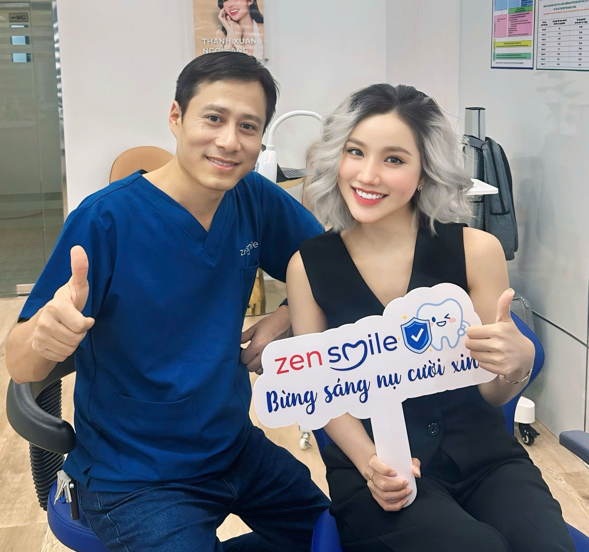 LILY LAI VÀ NỤ CƯỜI MỚI SAU LẦN GHÉ THĂM ZENSMILE - Zensmile
